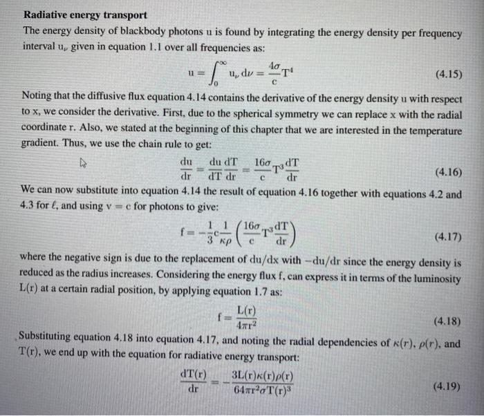 Solved and this is the equation in the lecture note of | Chegg.com