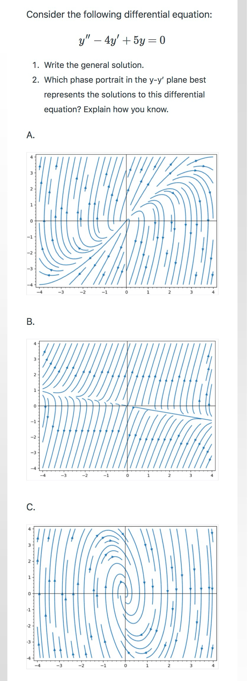 Solved Consider the following differential | Chegg.com