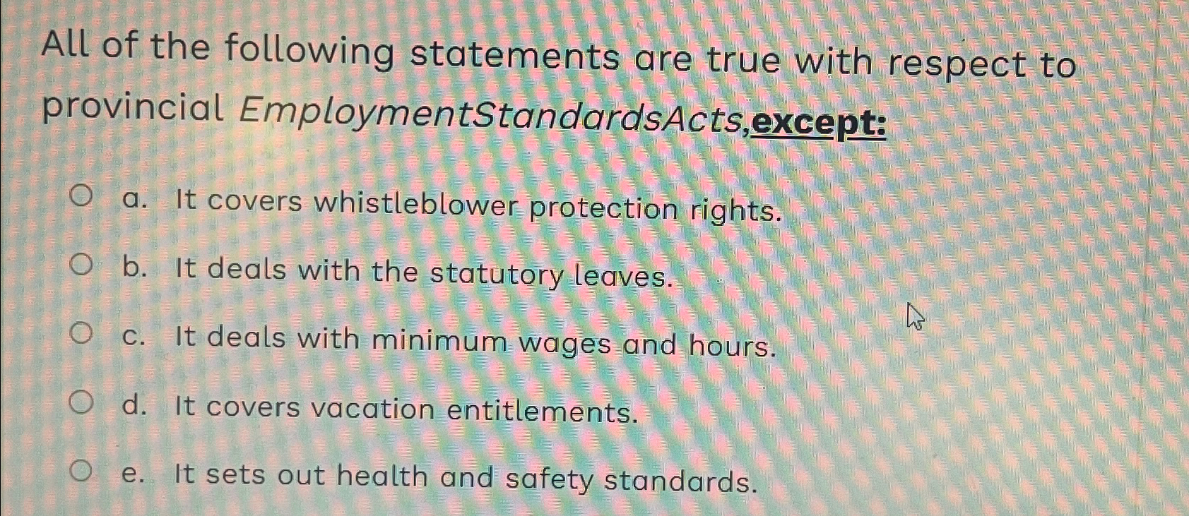 Solved All of the following statements are true with respect | Chegg.com