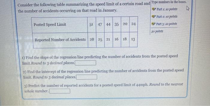 Solved Consider the following table summarizing the speed | Chegg.com