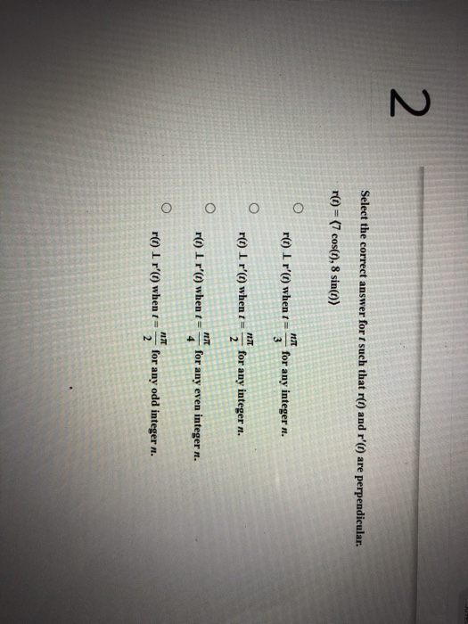 Solved Determine where the plane curve traced out by the | Chegg.com