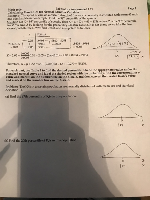 Solved Math 1600 Laboratory Assignment #11 Page 2 | Chegg.com