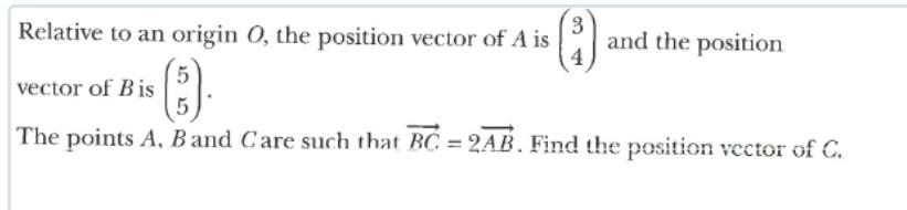 Solved Relative to an origin 0, the position vector of A is | Chegg.com