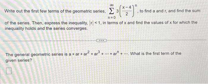 Solved what is the first term?what is the second term? what | Chegg.com