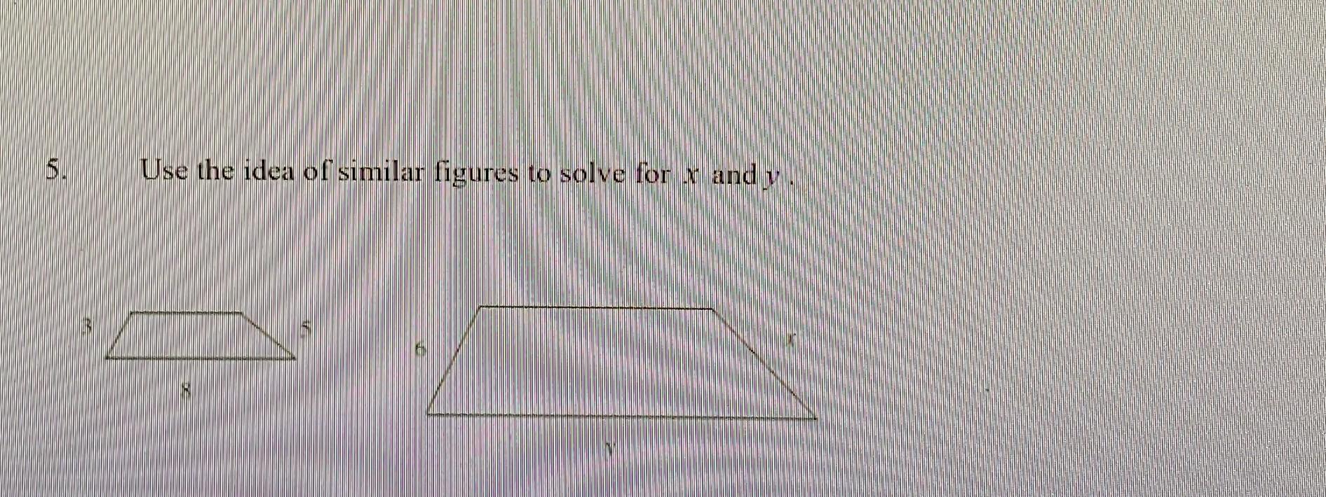 solved-use-the-idea-of-similar-figures-to-solve-for-and-y-chegg