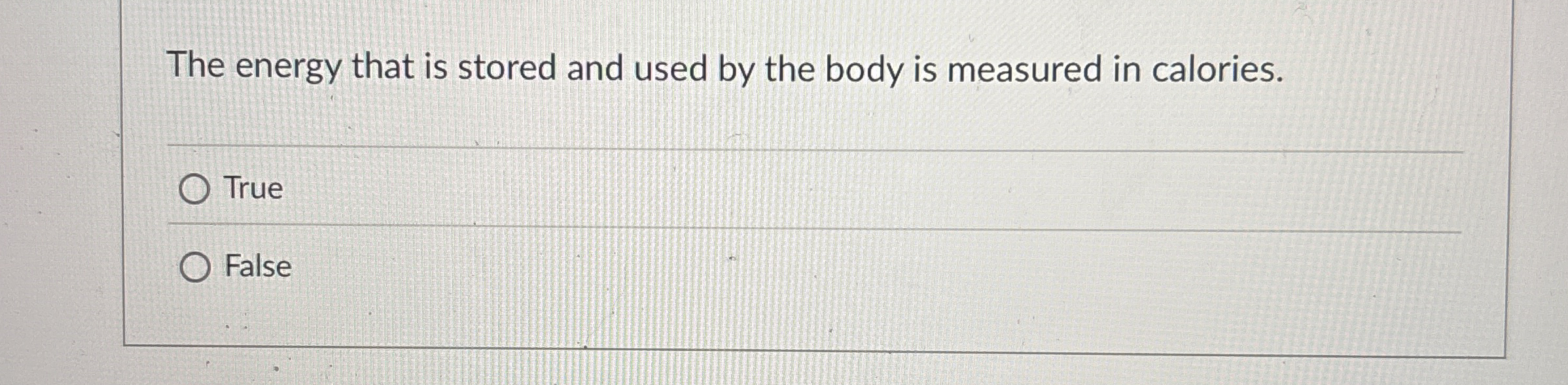 High Quality SOLUTION The energy that is stored and used by the body is | Chegg.com