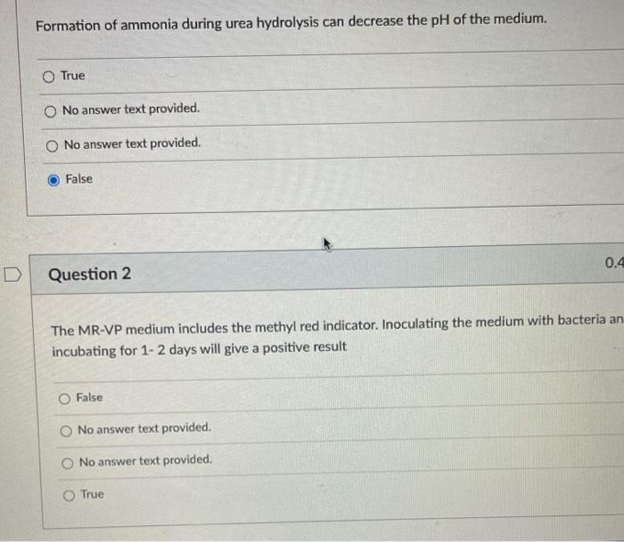 Solved Formation of ammonia during urea hydrolysis can | Chegg.com