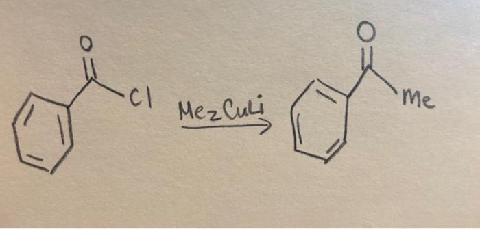 Solved Me2CuLi | Chegg.com