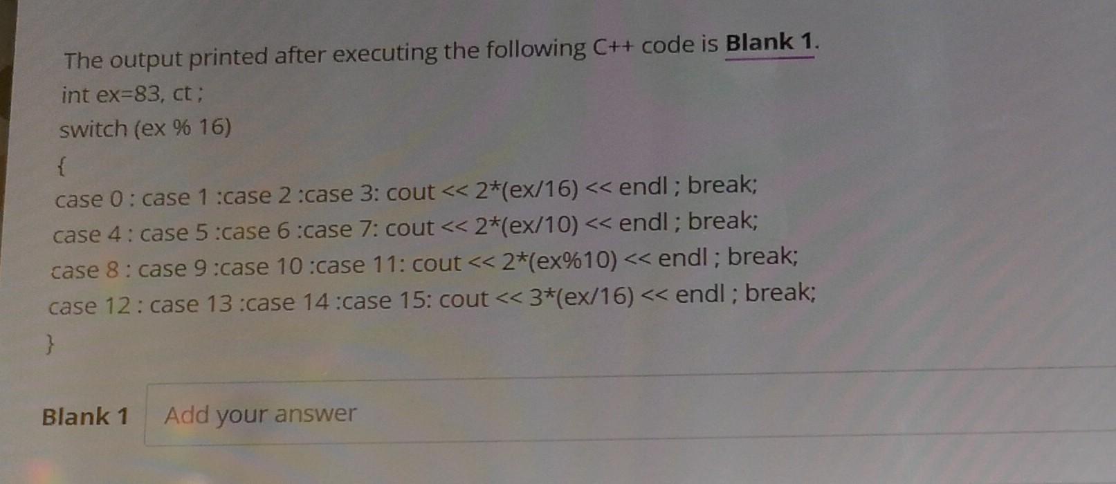 Solved Write A C Program That Defines An Integer Array Of