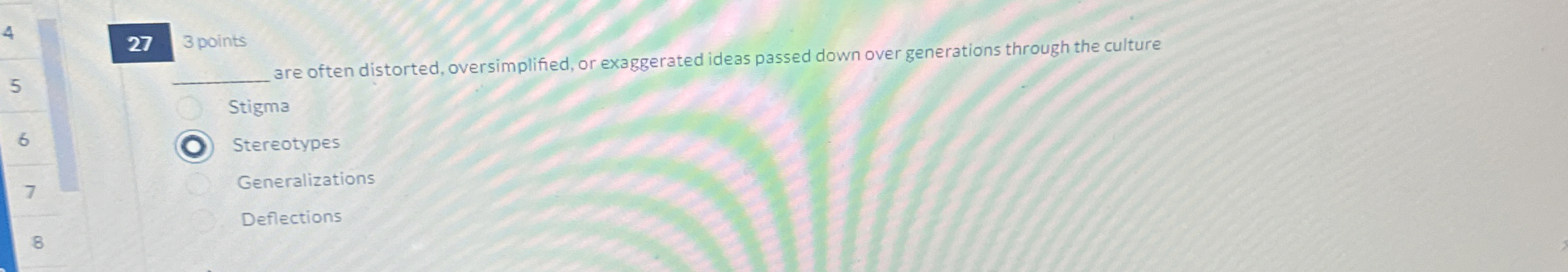 Solved 273 ﻿pointsq, ﻿are often distorted, oversimplified, | Chegg.com