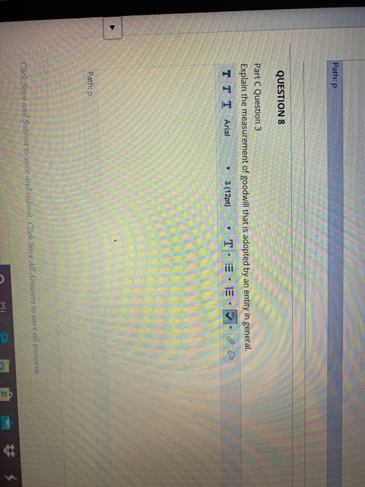 Solved Path:p QUESTION 8 Part C Question 3 Explain the | Chegg.com Solved Path:p QUESTION 8 Part C Question 3 Explain the | Chegg.com