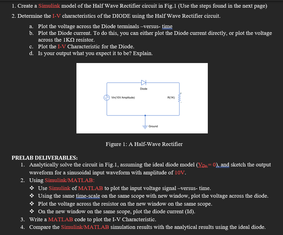 Solved Please show all work and all steps. Create a Simulink | Chegg.com