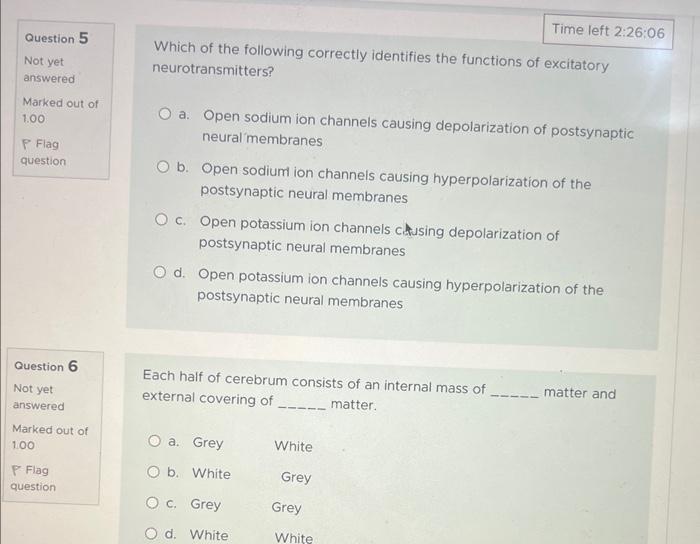 Solved Which of the following correctly identifies the | Chegg.com
