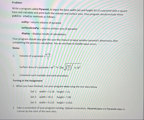 Solved Note1) ﻿Using JavaProblemWrite a program called | Chegg.com