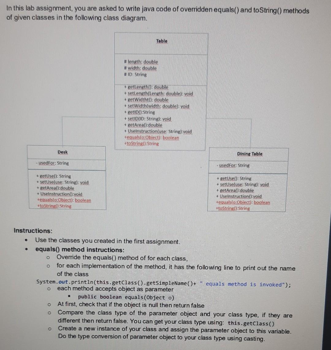 Solved In this lab assignment, you are asked to write java | Chegg.com