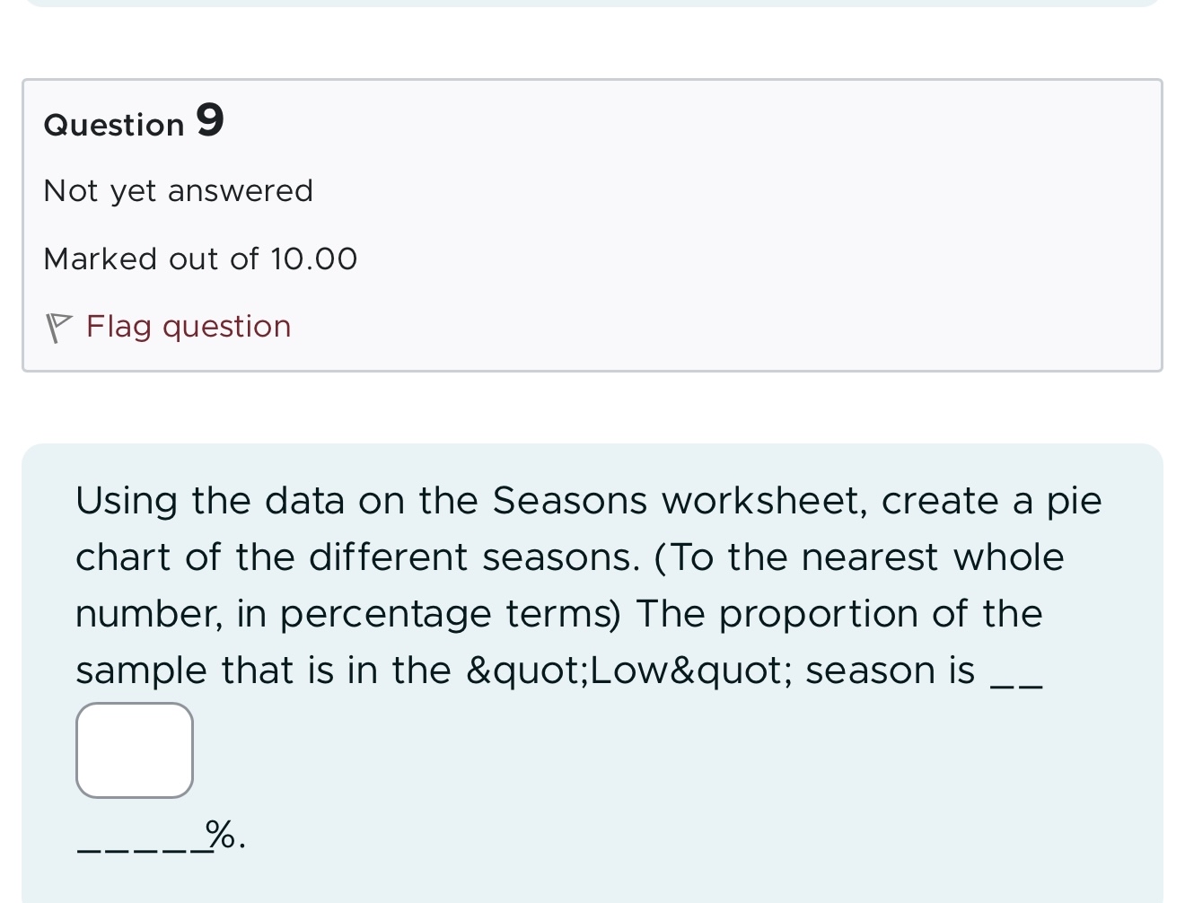 4. ﻿Using the Data on the Returns worksheet, create a | Chegg.com