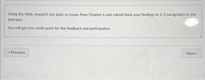Solved Using the Web, research any topic or issues from | Chegg.com