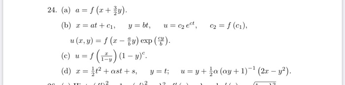 Solved solve the following Cauchy problems: from (a)- to (d) | Chegg.com