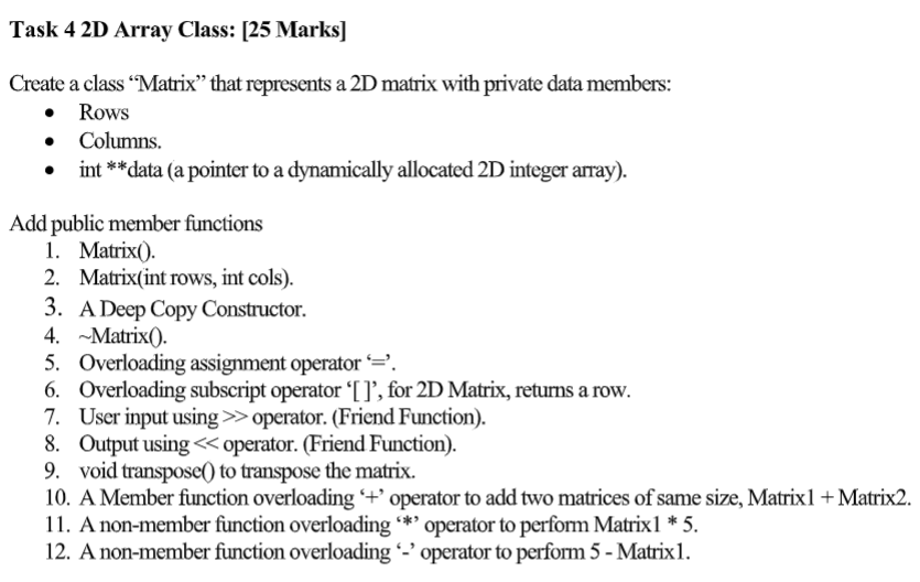 Solved Note: you are allowed to use only iostream header | Chegg.com