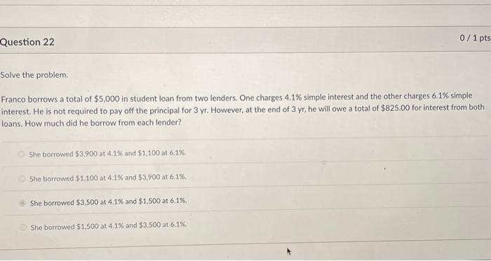 Solved Solve the problem. The hypotenuse of a right triangle | Chegg.com
