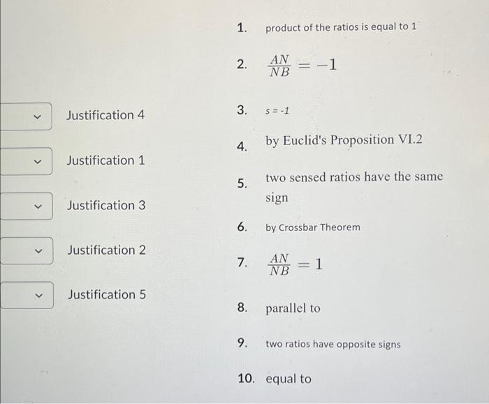 Solved Theorem: Assume that all three Menelaus points are | Chegg.com