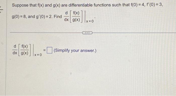 Solved If \\( f(x) \\) is a differentiable function such | Chegg.com