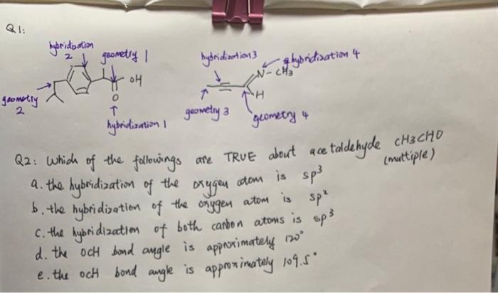 Solved Ne hybridization 4 H geometry 4 hybridization | Chegg.com