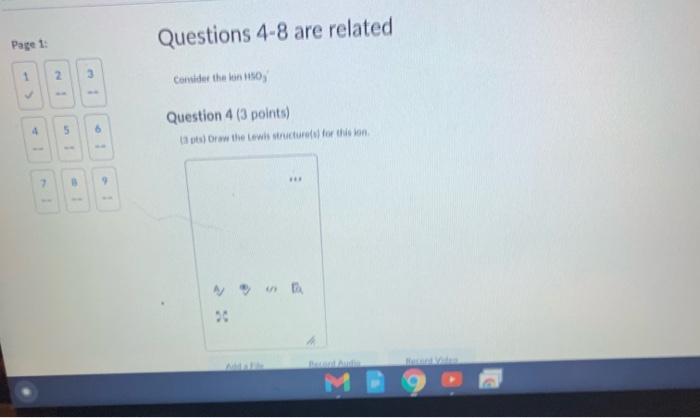 Solved Questions 4 8 Are Related Page 1 1 2 3 Consider The