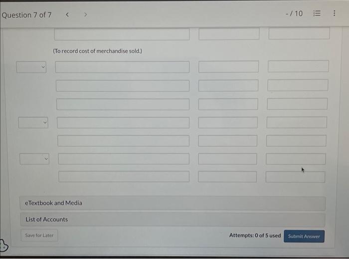 Solved Unit 8 Lab Assignment Question 7 of 7 Apr. 5 At the | Chegg.com