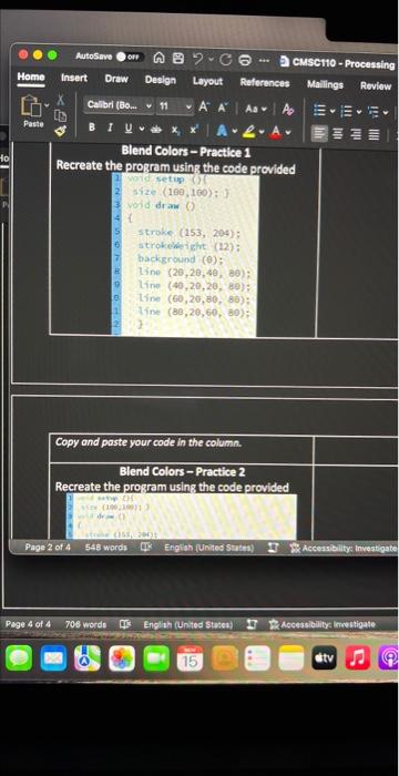 Solved Processing Programming Lab 2 - Colors and Robot | Chegg.com