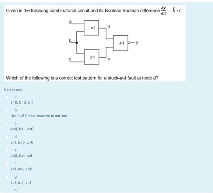 Solved Given Is The Following Combinatorial Circuit And Its