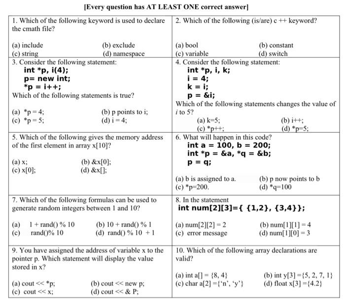 Solved \begin{tabular}{|l|ll|} \hline The expressions | Chegg.com