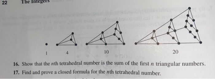 Solved The tetrahedral numbers T1, T2, T3, ..., Tk, ... , | Chegg.com
