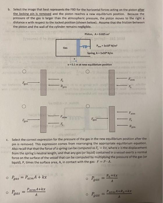 [Solved]: The figure below shows a mechanical assembly cons