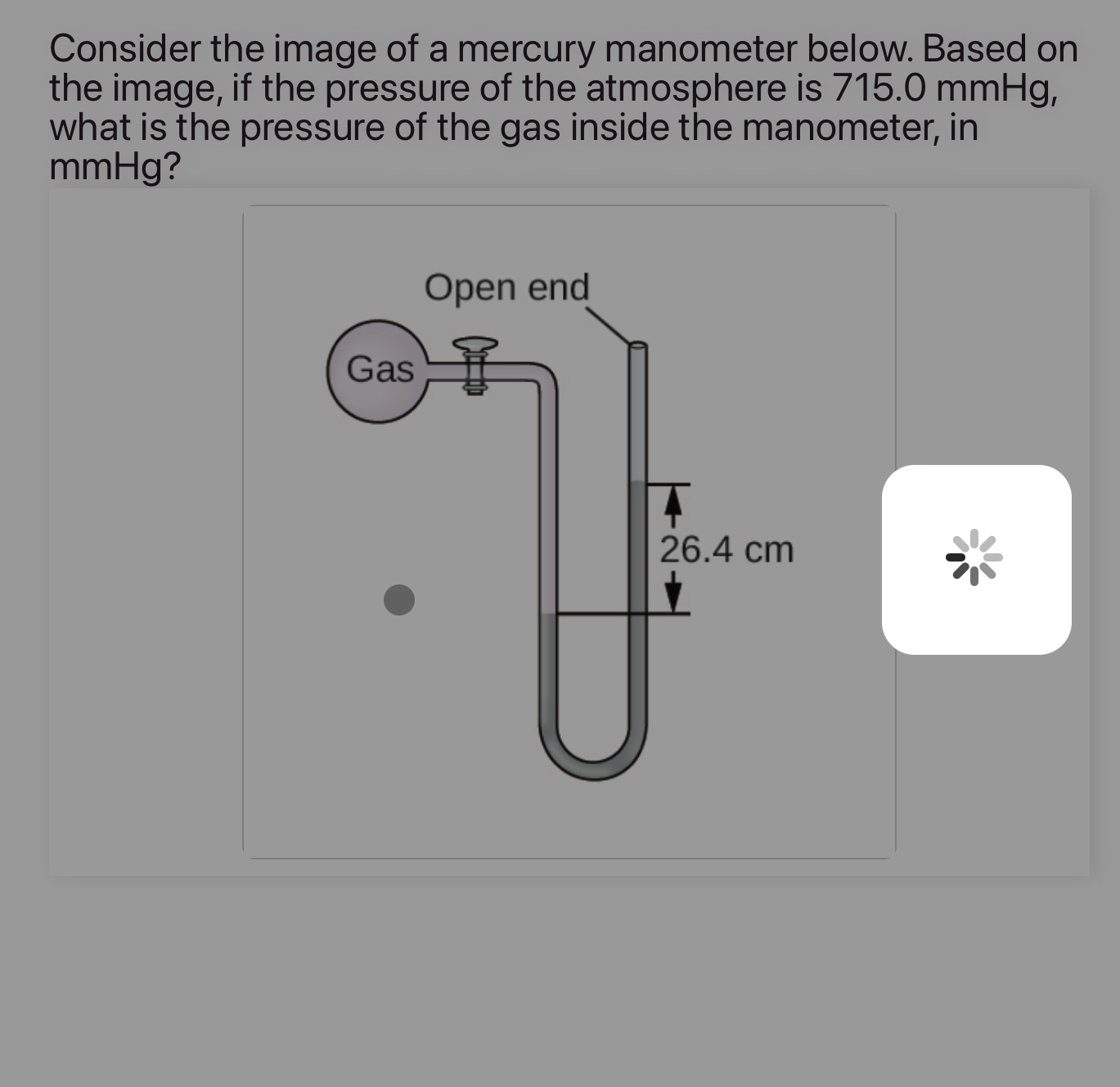 Solved Consider the image of a mercury manometer below. | Chegg.com
