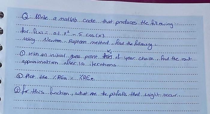 Solved Qi. Write a matlab code. that produces the following: | Chegg.com