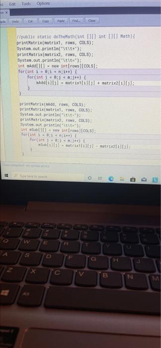 Solved i have my output printing vertically but how do i | Chegg.com