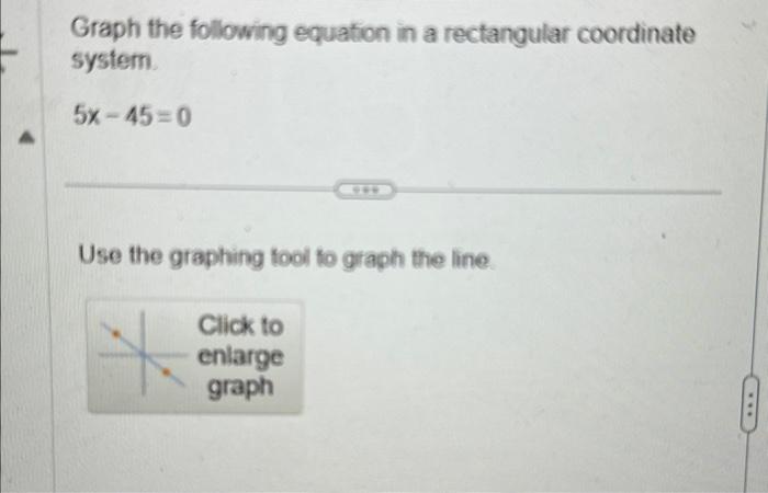 Solved Graph the following equation in a rectangular | Chegg.com