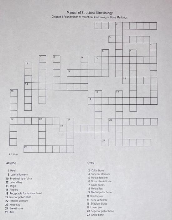 Manual of Structural Kinesiology | Chegg.com