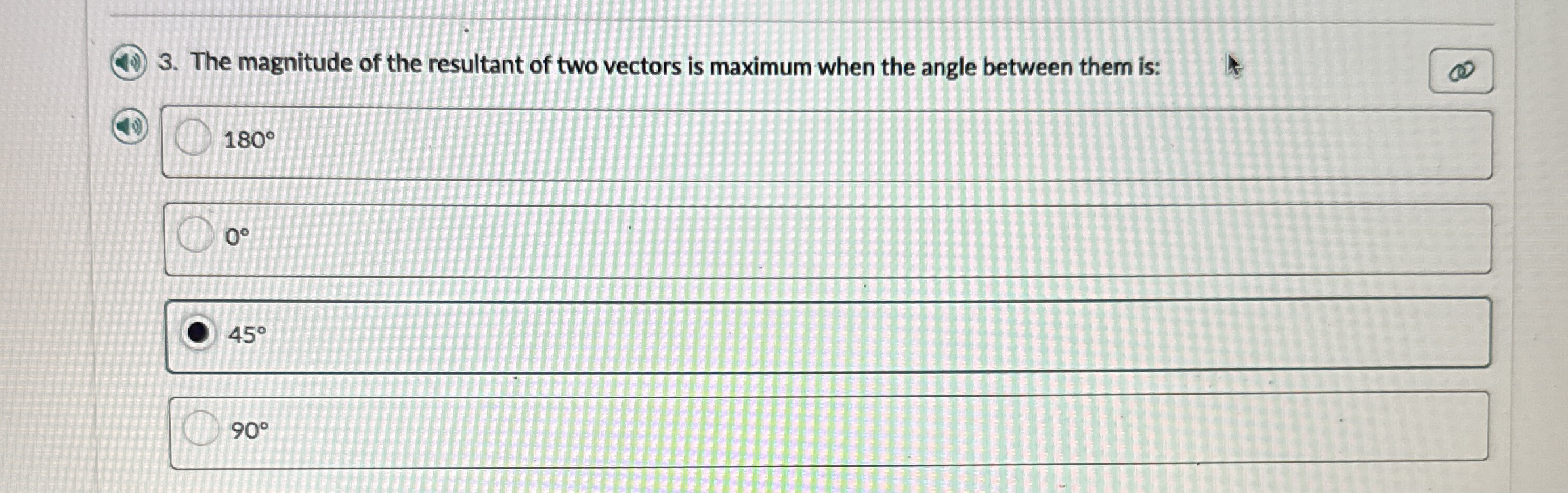 Solved The magnitude of the resultant of two vectors is | Chegg.com