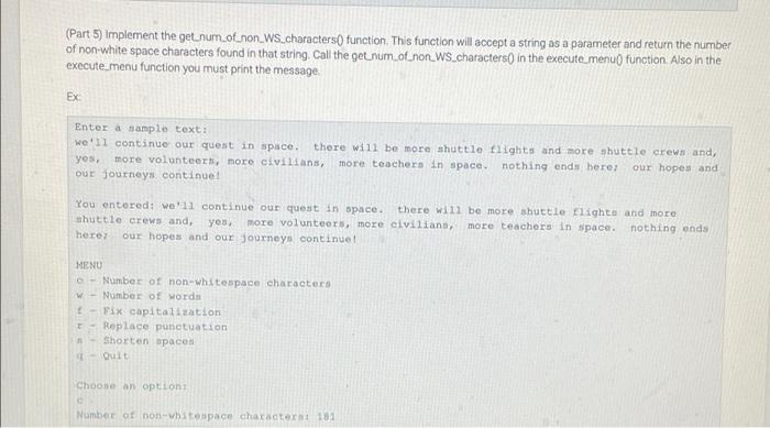 Solved 6.18 Week 06 Programming We spent time in class | Chegg.com