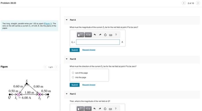 Solved Two bng. stager, paralol wive are 100 m apan (Firec). | Chegg.com
