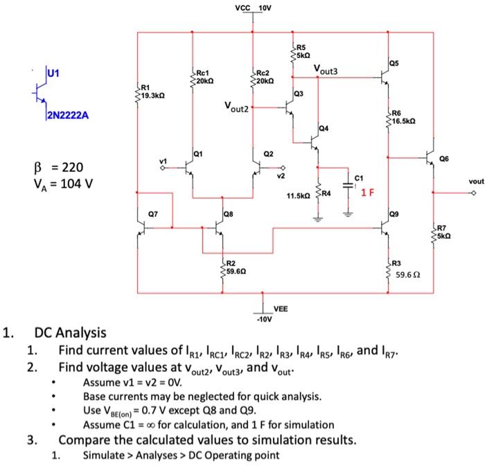 Solved Solve all variables by hand and show work and then | Chegg.com