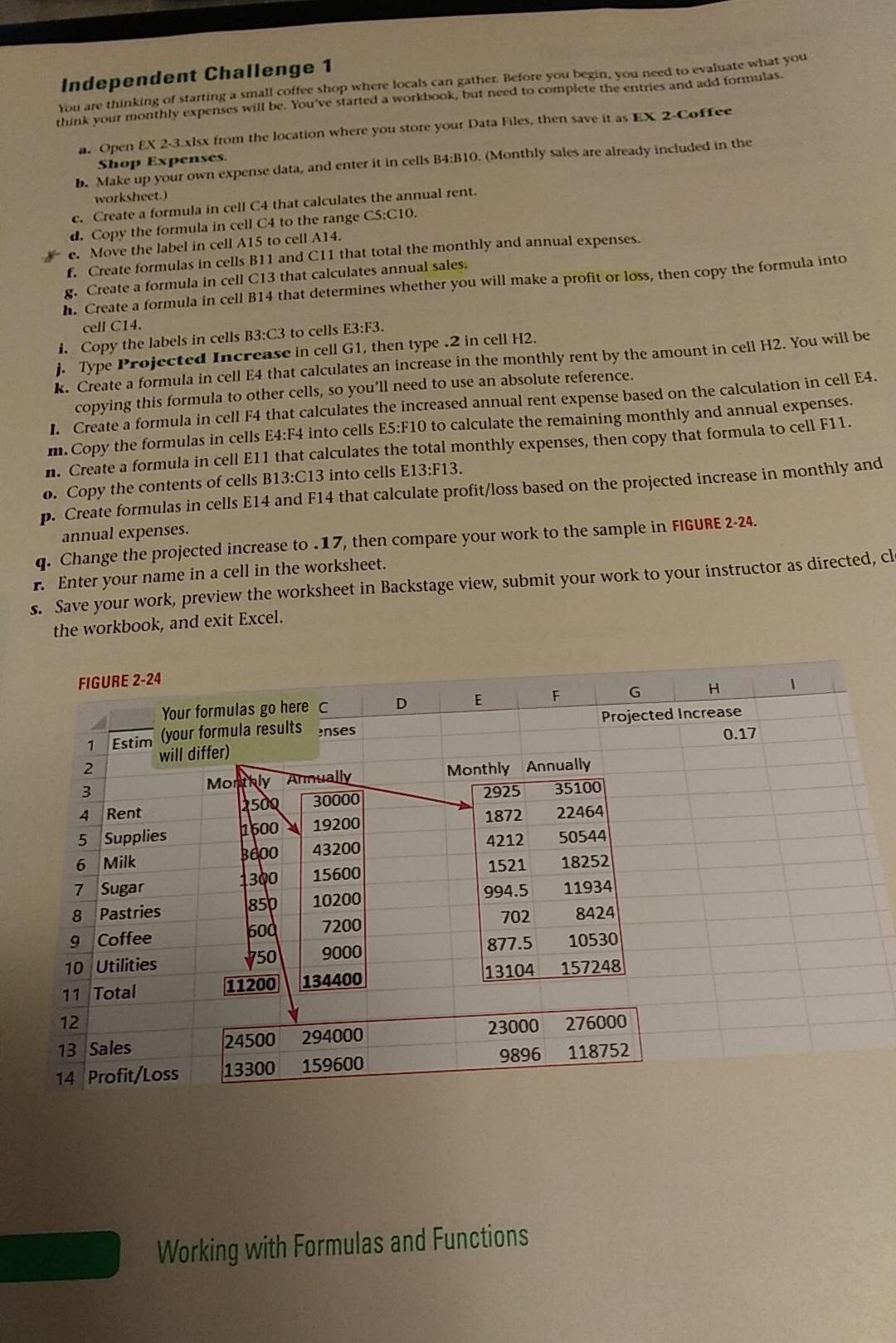 Solved Independent Challenge 1 You are thinking of starting | Chegg.com