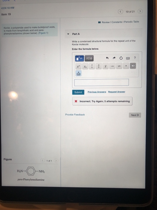 Solved Item 19 Review Constants 1 Periodic Table Keviat, a | Chegg.com