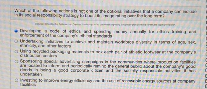 Solved Which of the following actions is not one of the | Chegg.com