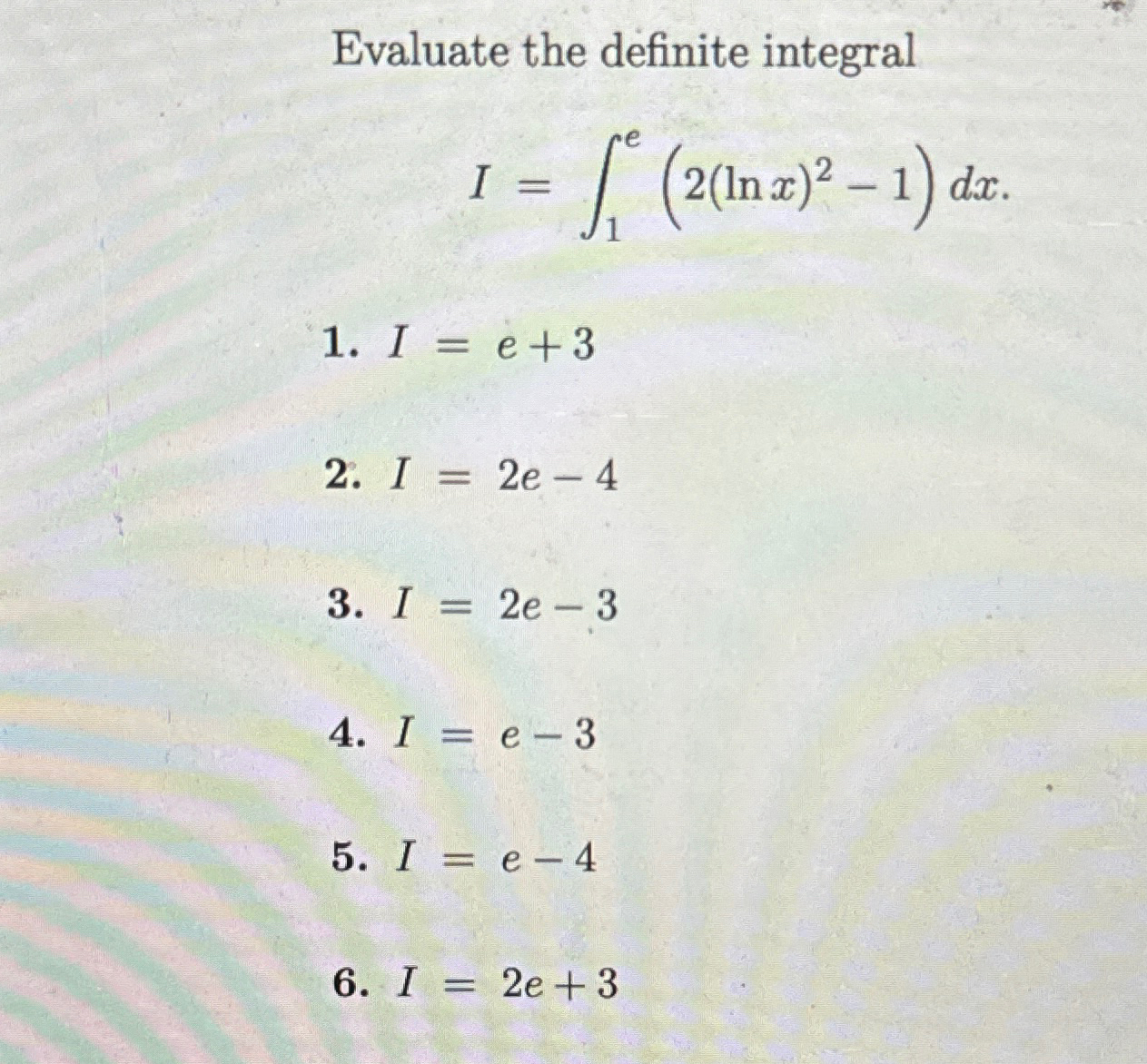 Solved Evaluate the definite | Chegg.com