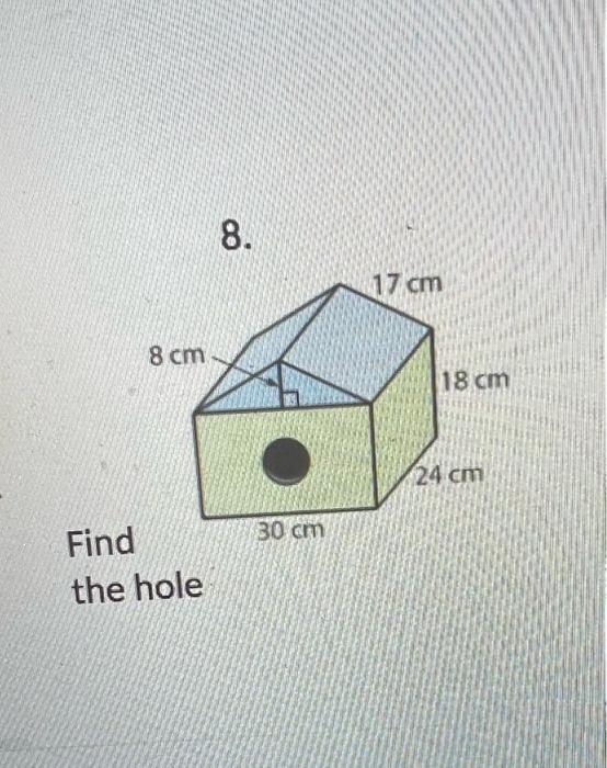 Solved find the surface area of the figure below then find | Chegg.com