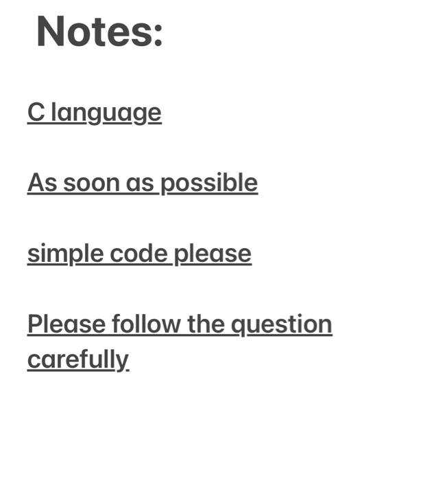 Solved Notes C Language As Soon As Possible Simple Code 9109