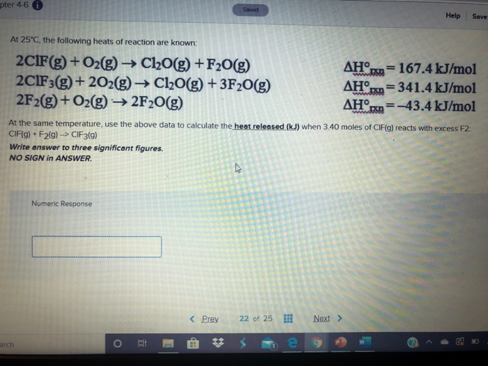 Solved pter 4-6 0 Saved Help Save At 25°C, the following | Chegg.com Solved pter 4-6 0 Saved Help Save At 25°C, the following | Chegg.com